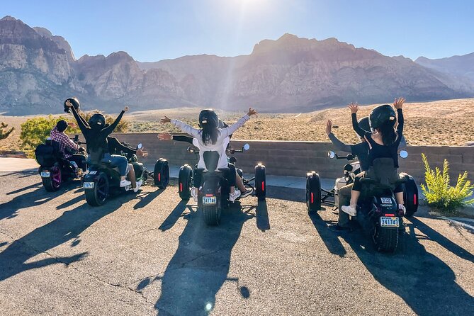 Hoover Dam Self-Guided Tour on a CanAm Trike - Accessories and Comfort Features