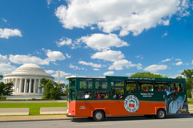 Hop-On Hop-Off 21 Stop Trolley Tour + Arlington Cemetery - An Overview of the Tour
