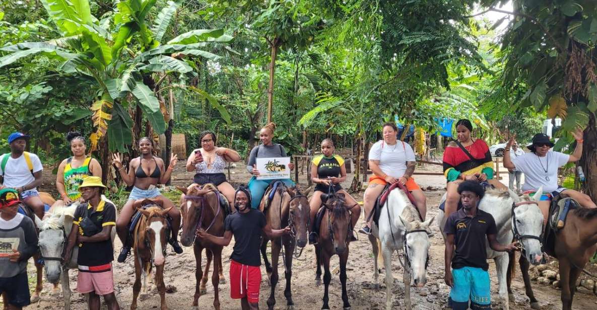 Horseback Ride, Blue Hole, Secret Falls & River Tubing Tour - Exploring the Horseback Ride, Blue Hole, Secret Falls & River Tubing Tour in Jamaica