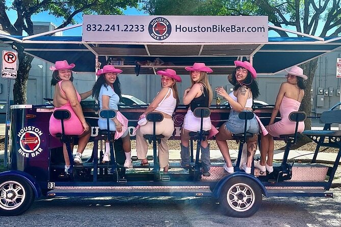 Houston Bike Bar 2 Hour Party Bike Tour in Houston - FAQ
