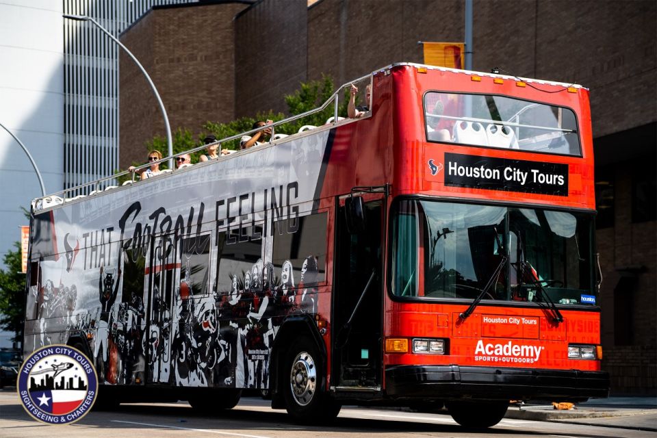 Houston: Guided City Tour by an Open-Top Double Decker Bus - Key Points