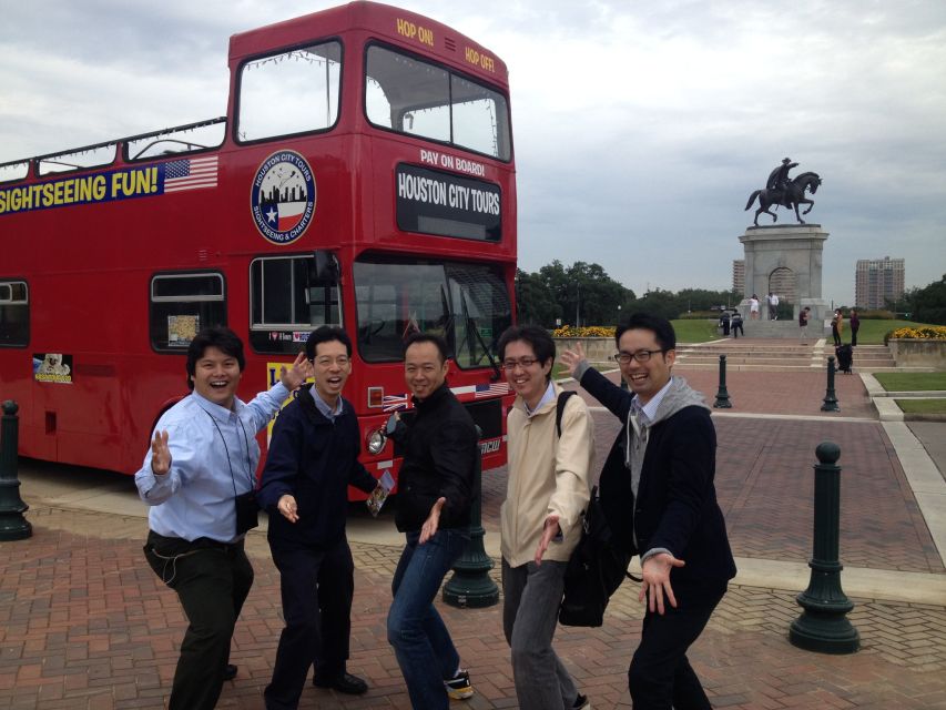 Houston: Guided City Tour by an Open-Top Double Decker Bus - The Route and Stops Explained