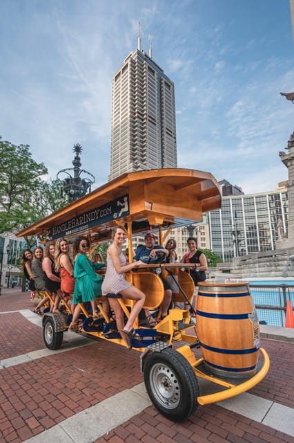 Indianapolis: Open-Air Pedal Pub Tour - The Itinerary in Detail