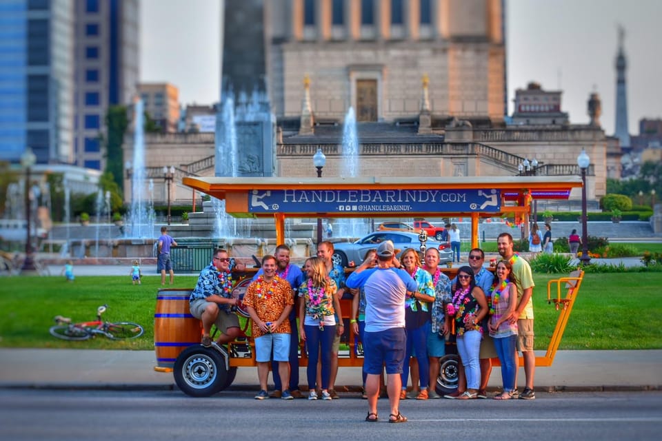 Indianapolis: Open-Air Pedal Pub Tour - FAQ