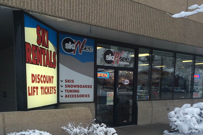 Intermediate Ski Rental Package for Snowbasin and Powder Mountain - Pickup and Drop-off: Flexibility That Works for You