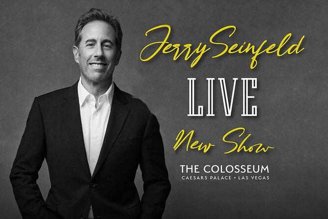 Jerry Seinfeld at the Colosseum at Caesars Palace Ticket - Seating Options and View Experience