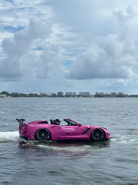 Jetcar Miami: 1 JetCar Rental | 1h | 250$ due at Check-in - What’s Included & What to Know