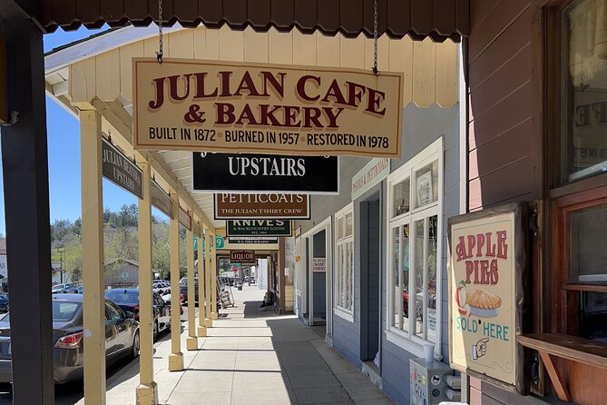 Julian Tour from San Diego, visit of the Gold Mine + Julian Pie! - Authenticity and Value