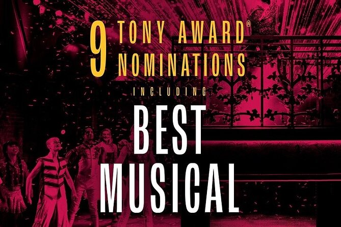 & Juliet on Broadway Ticket with VIP Experience and Lunch - Key Points