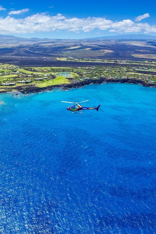 Kailua-Kona: Hualalai Volcano Doors On/Off Helicopter Tour - Exploring Coastal and Marine Highlights from the Sky