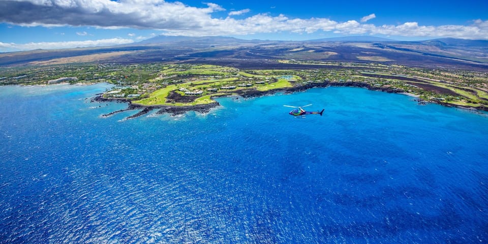 Kailua-Kona: Hualalai Volcano Doors On/Off Helicopter Tour - Coastal Beauty and Hidden Beaches
