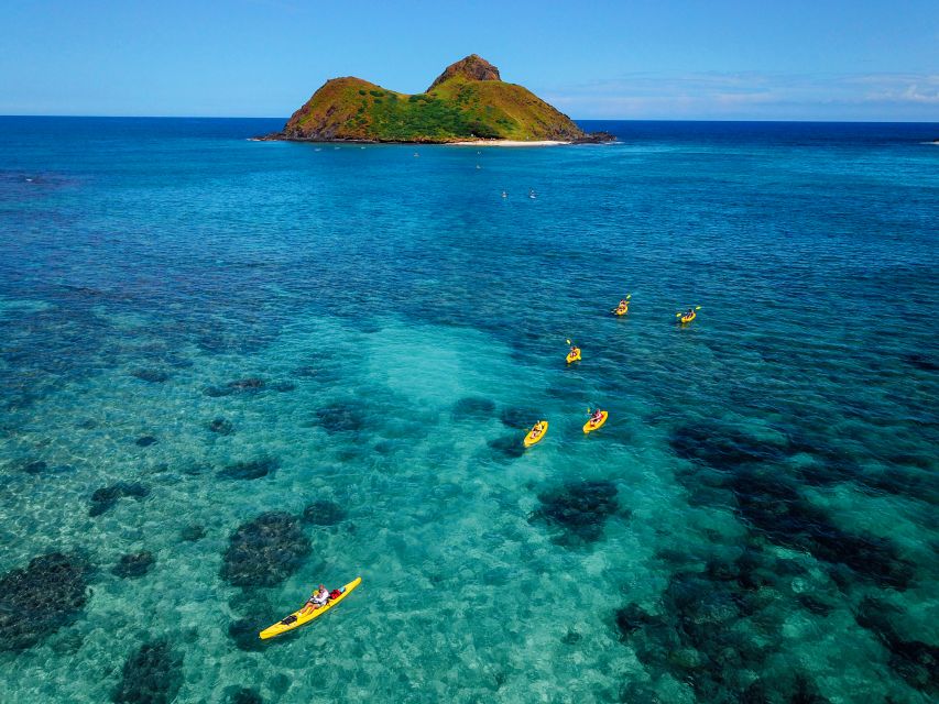 Kailua: Mokulua Islands Guided Kayak and Snorkeling Tour - The Itinerary in Detail