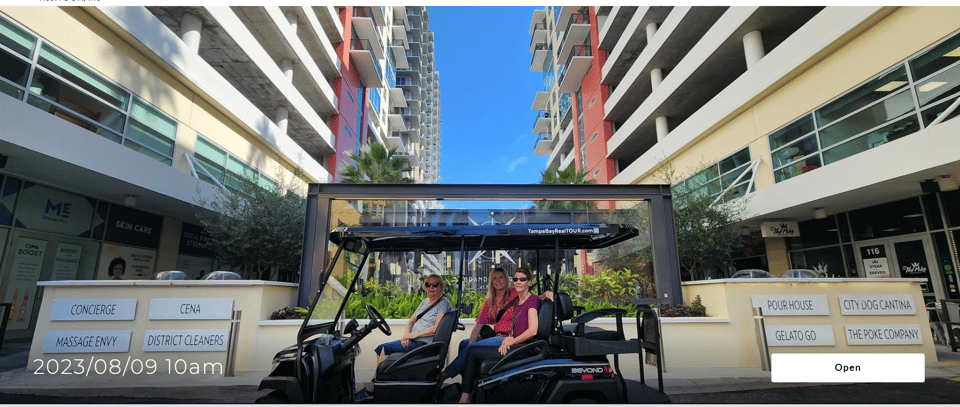 Karaoke Golf Cart City Tour  Tampa! - The Practical Details