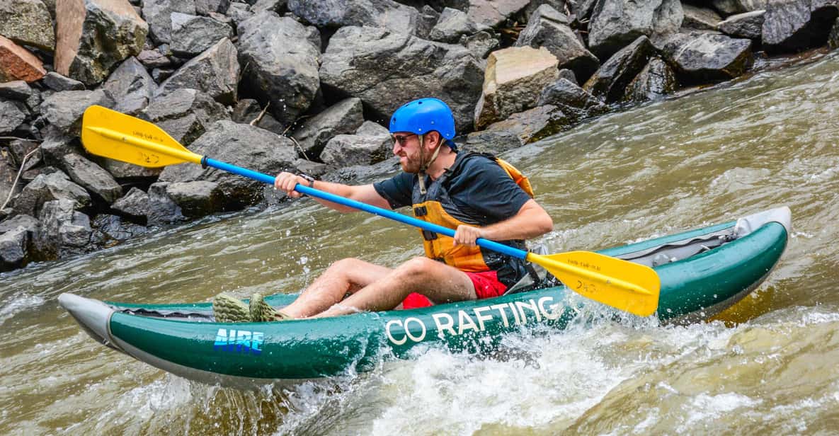 Kayak the Gorgeous Upper Colorado River - guided 1/2 day - Key Points