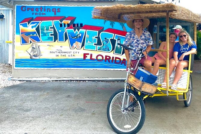 Key West Conch Republic Tiki Pedicab Experience by Kokomo Cabs - FAQ