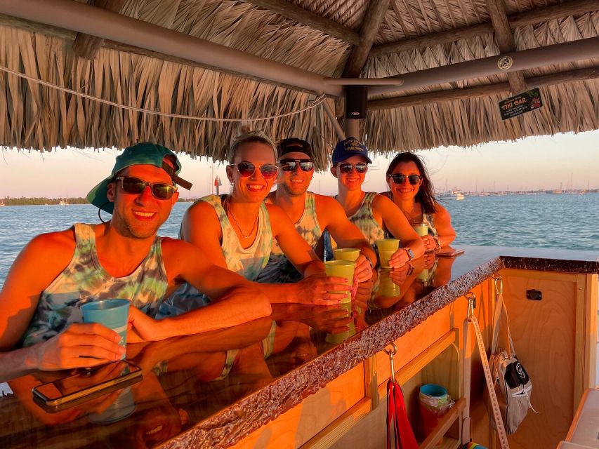 Key West: Private Tiki Boat Sunset Cruise - What to Expect on the Tiki Boat Sunset Cruise