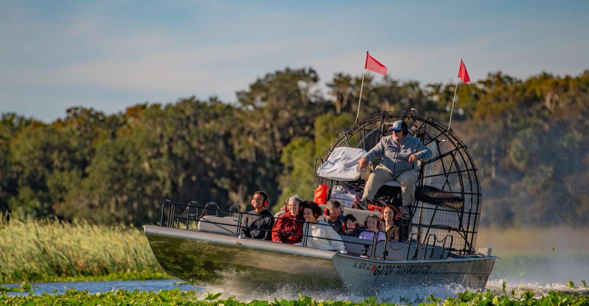 Kissimmee: Boggy Creek Airboat Ride with Optional Meal - Practical Details: What You Need to Know