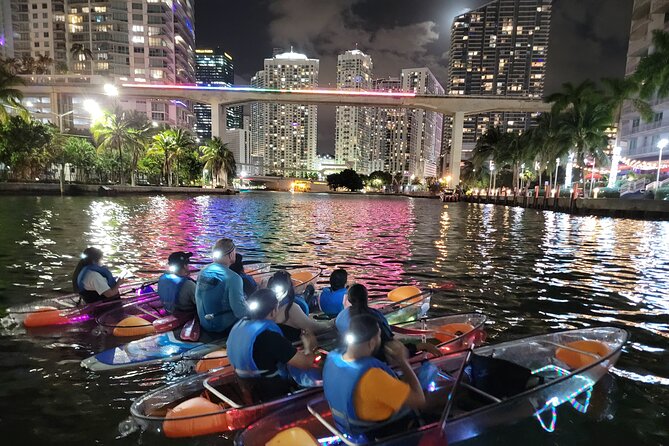 L.E.D. Light Kayak Miami City Lights - The Guides and Their Role in Your Experience