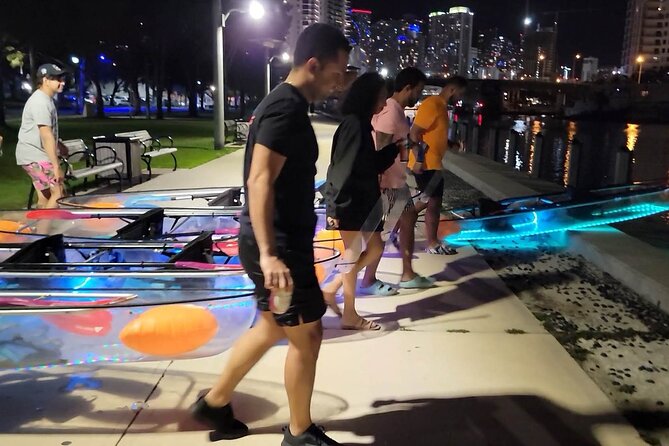 L.E.D. Light Kayak Miami City Lights - Authentic Feedback from Participants