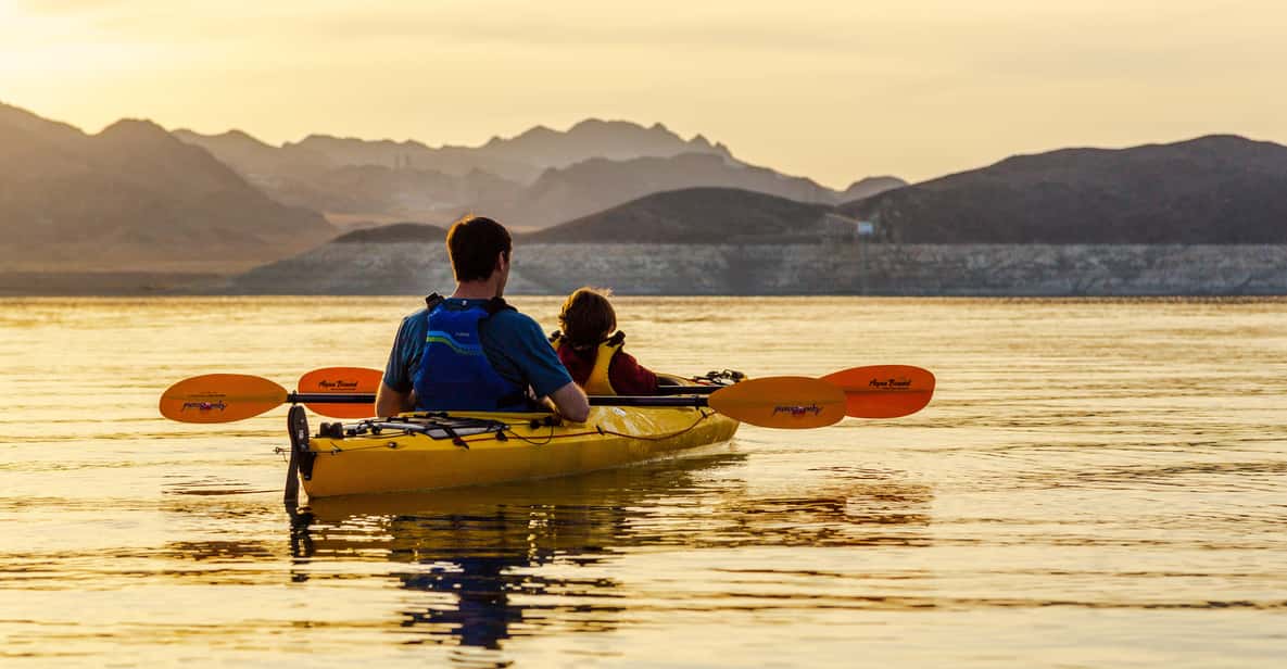 Lake Mead: Sunset Kayaking Tour with Dinner and Campfire - Key Points