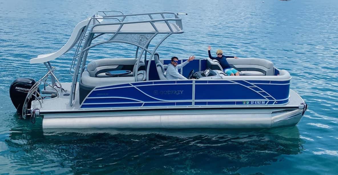 Lake Tahoe: Luxury Pontoon Boat Rental with Water Slide - The Itinerary: What to Expect on the Water