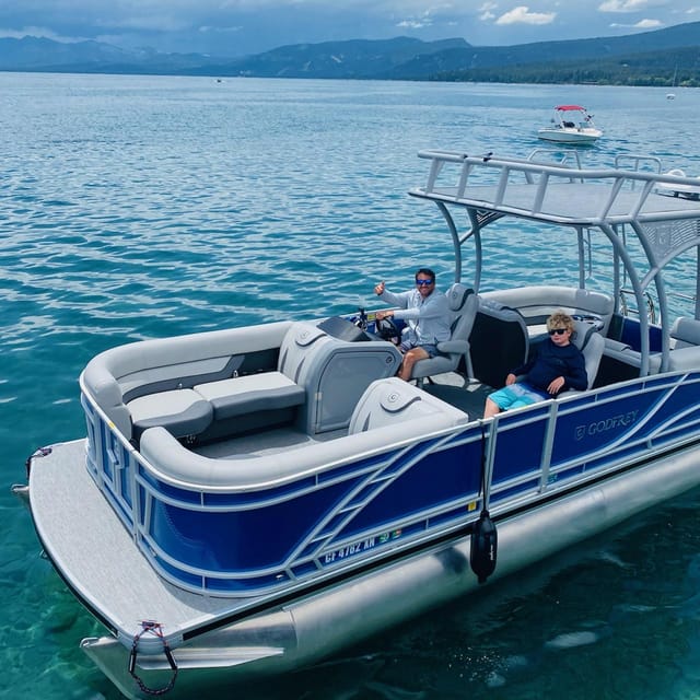 Lake Tahoe: Luxury Pontoon Boat Rental with Water Slide - FAQs