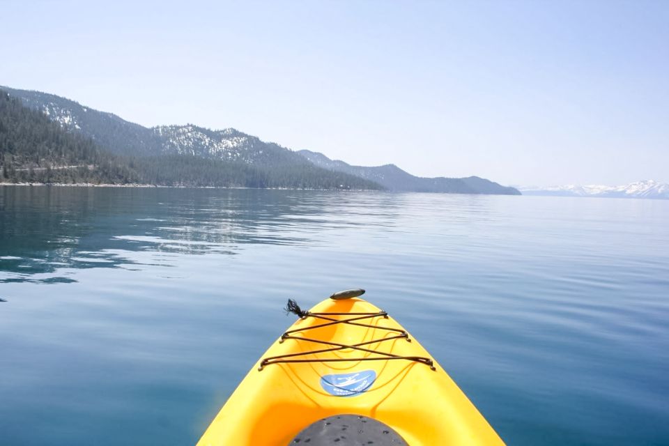 Lake Tahoe: North Shore Kayak Rental - An Overview of the Lake Tahoe North Shore Kayak Rental