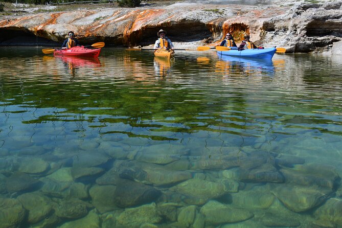 Lake Yellowstone Half Day Kayak Tours Past Geothermal Features - The Sum Up