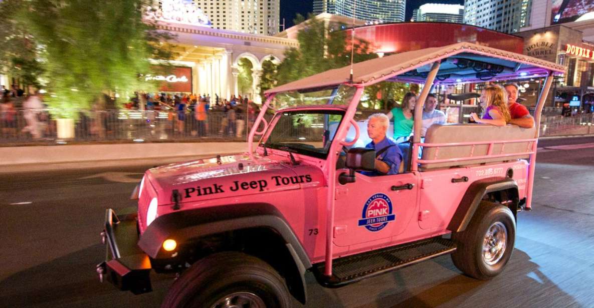 Las Vegas: Bright Lights City Tour with High Roller Ticket - The Itinerary: From Landmarks to Sky