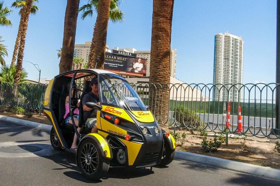 Las Vegas: GoCar Mob History Audio Tour & Mob Museum Ticket - The Experience of Driving a GoCar in Vegas  