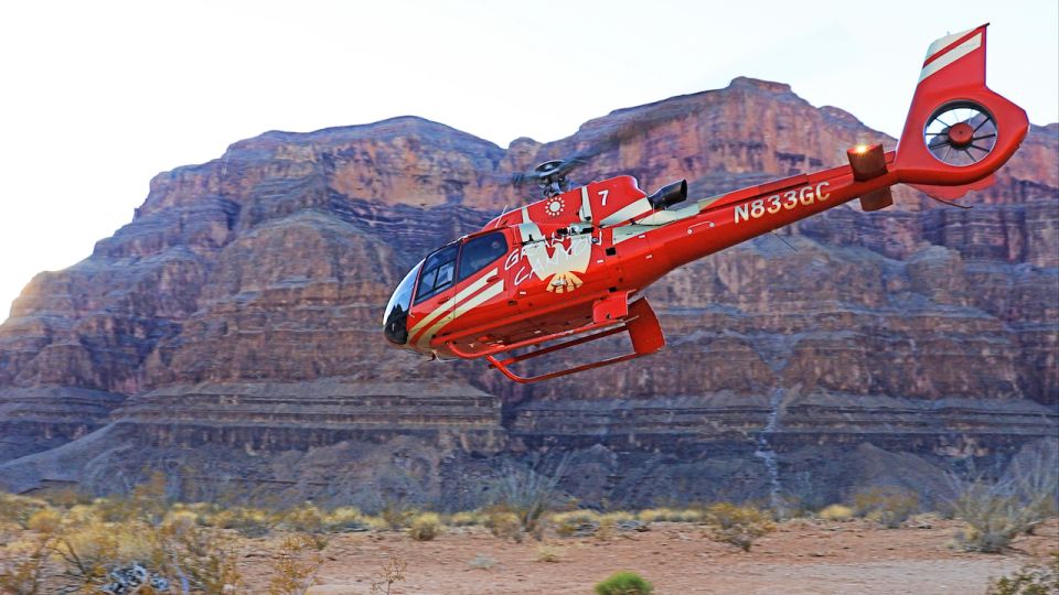 Las Vegas: Grand Canyon Helicopter Ride, Boat Tour & Skywalk - Key Points