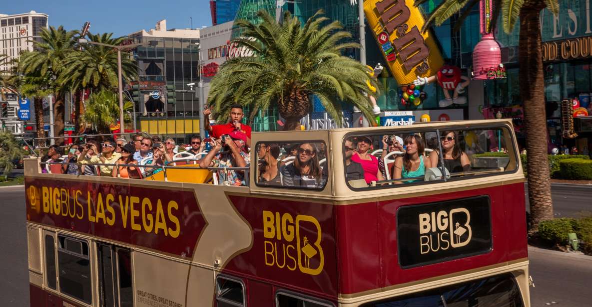 Las Vegas: Hop-on Hop-off Sightseeing Tour by Open-Top Bus - Detailed Breakdown of the Itinerary