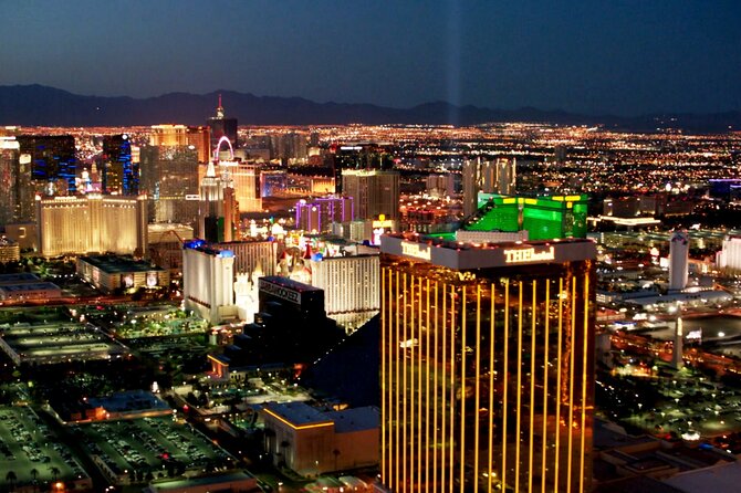 Las Vegas Night Flight by Helicopter with Lunch at Buddy V's at Venetian Resort - Detailed Breakdown of the Itinerary