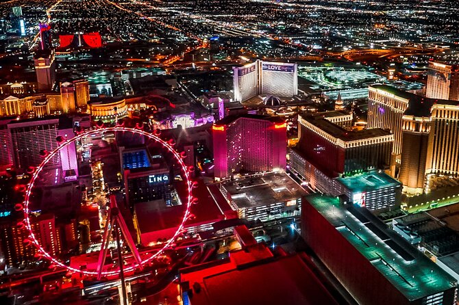 Las Vegas Night Flight by Helicopter with Lunch at Buddy V's at Venetian Resort - Who This Tour Is Perfect For