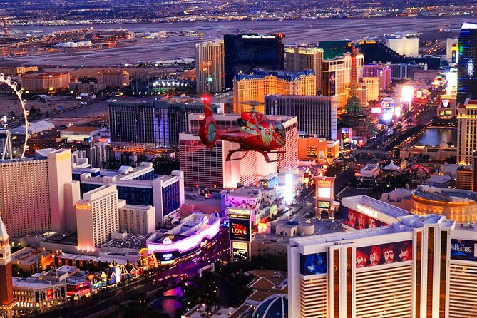 Las Vegas Night Flight with Dinner at Matteo Ristorante - Frequently Asked Questions