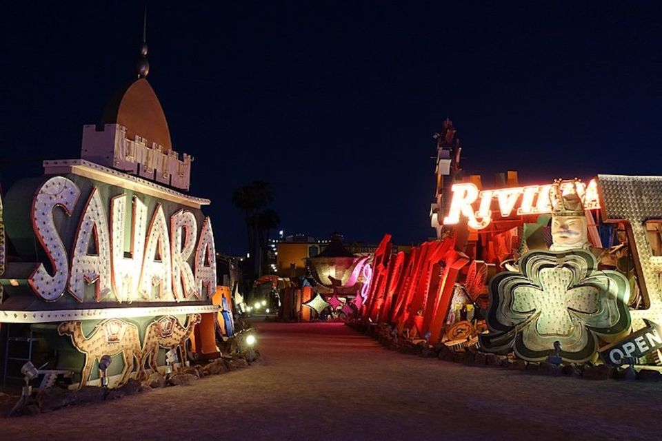 Las Vegas: Night Helicopter Flight and Neon Museum Tour - Practical Details and What to Expect