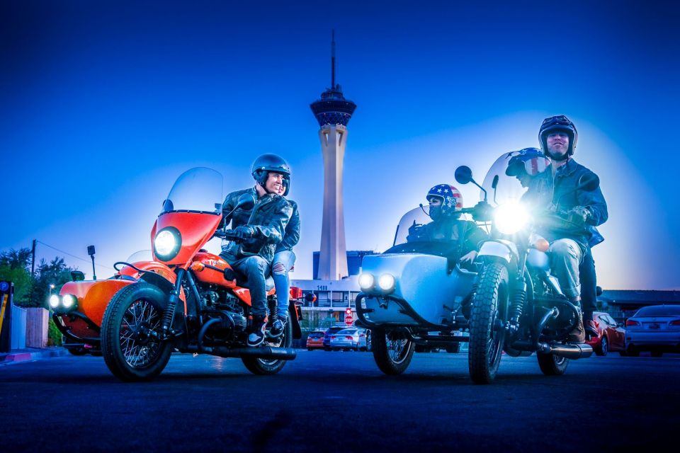 Las Vegas: Private 2-hour Guided Sidecar Tour with Drink - Key Points