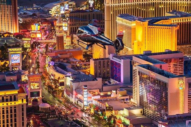 Las Vegas Strip Helicopter Night Flight with Optional Transport - The Experience in Detail: What You’ll See and Feel