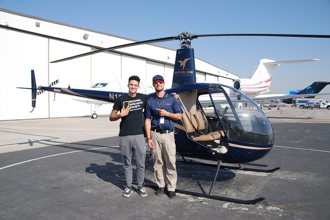 Learn To Fly Your Own Helicopter over Los Angeles - Key Points