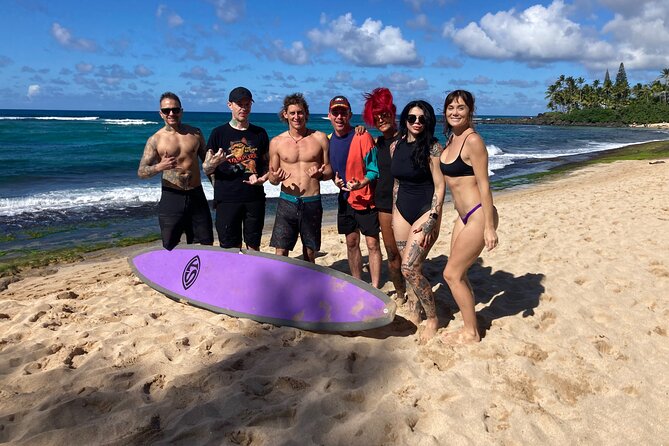 Learn to surf with a local big wave rider on the North Shore of Oahu - Authentic Experiences from Reviewers