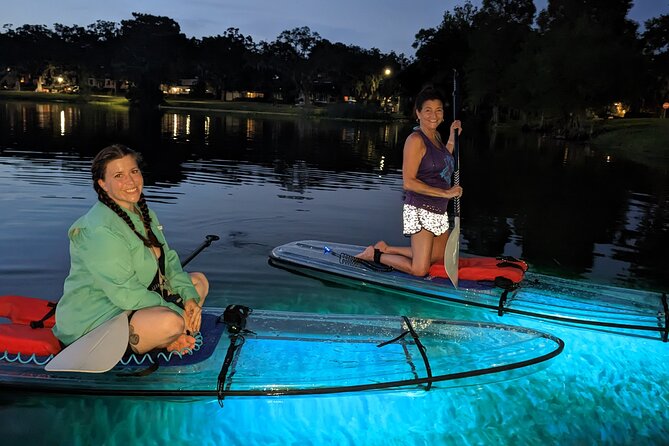 LED Glow in the Dark Clear Kayak or Clear Paddleboard in Paradise - Who Will Love This Tour?