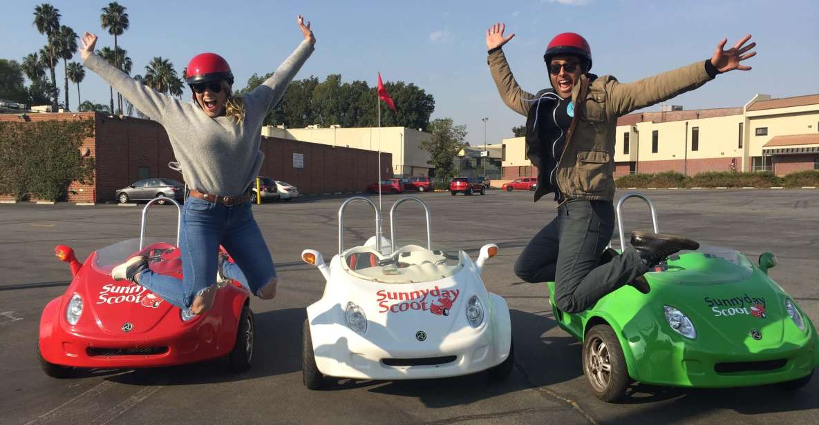 Los Angeles: 1-Hour Mini-Car Guided Adventure Ride YOU Drive - The Experience in Detail