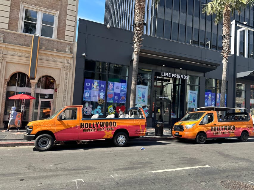 Los Angeles: Hollywood and Beverly Hills Open-Top Bus Tour - Key Points