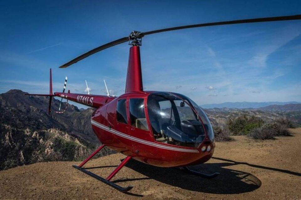 Los Angeles: Malibu Mountain Top Landing Helicopter Tour - Key Points