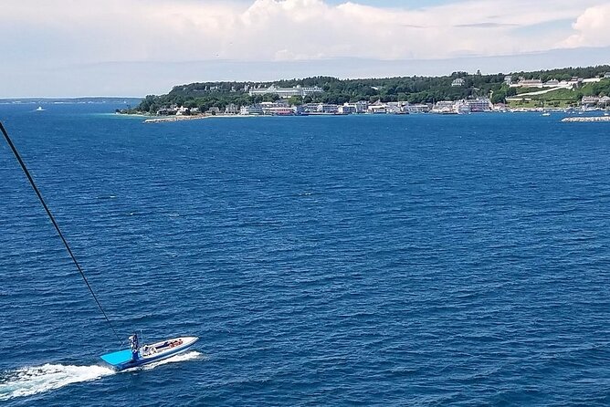 Mackinac Island Parasailing - Mackinac Island Parasailing: Aerial Views and Adventure on Lake Huron