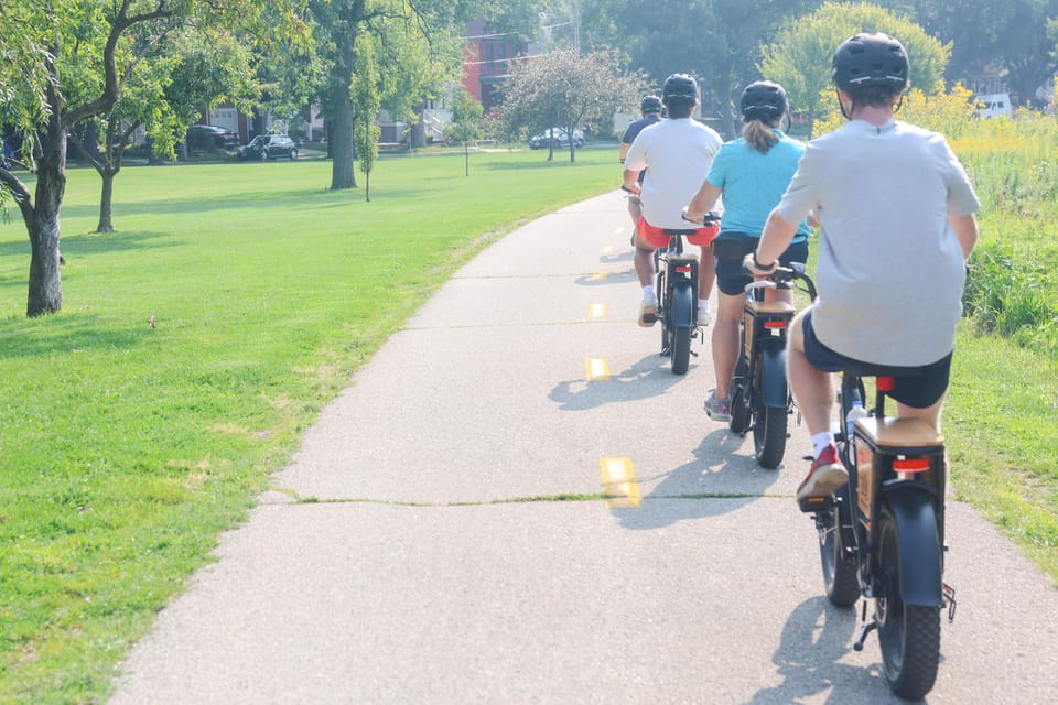 Madison Wisconsin: Guided Downtown eBike Tour - Starting Point and Safety Briefing
