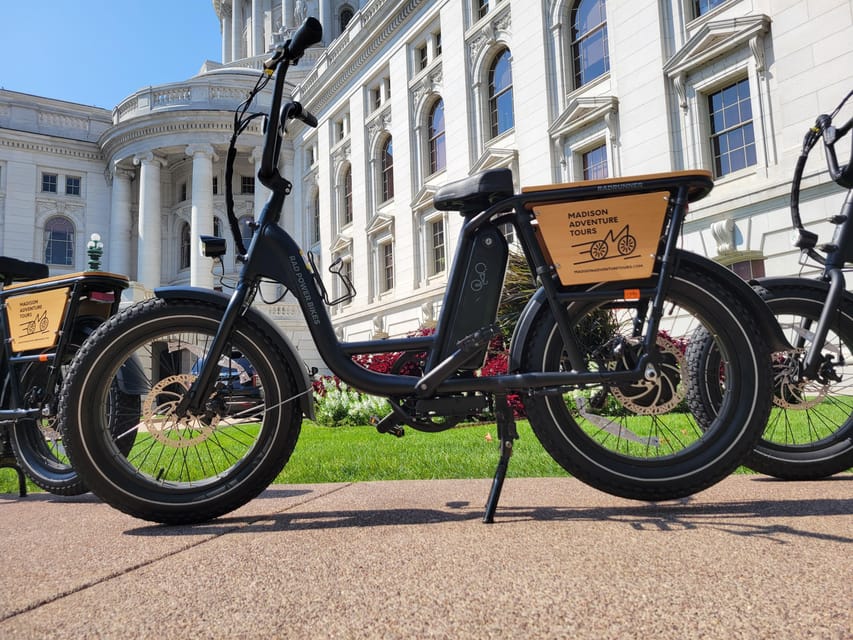 Madison Wisconsin: Guided Downtown eBike Tour - First Stops and Local Landmarks