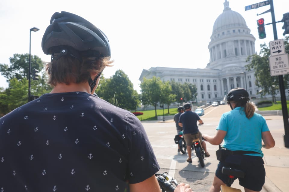 Madison Wisconsin: Guided Downtown eBike Tour - University of Wisconsin-Madison Campus
