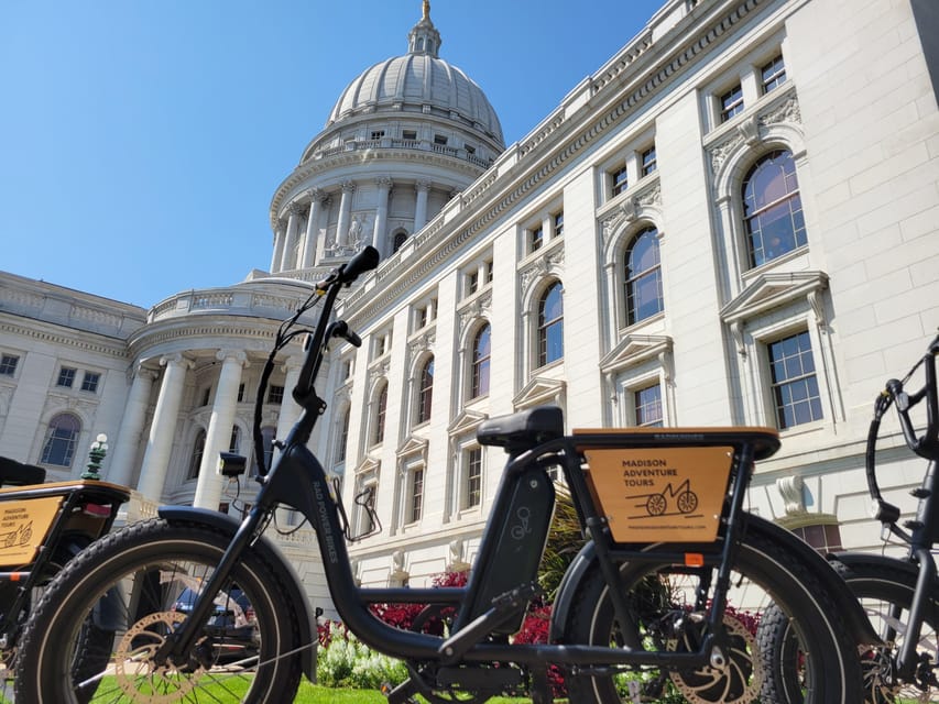 Madison Wisconsin: Guided Downtown eBike Tour - Lake Views and Nature