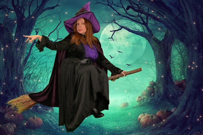Magick Broom Costume Photography - Green Screen Technology - How It Fits Into Your Salem Visit
